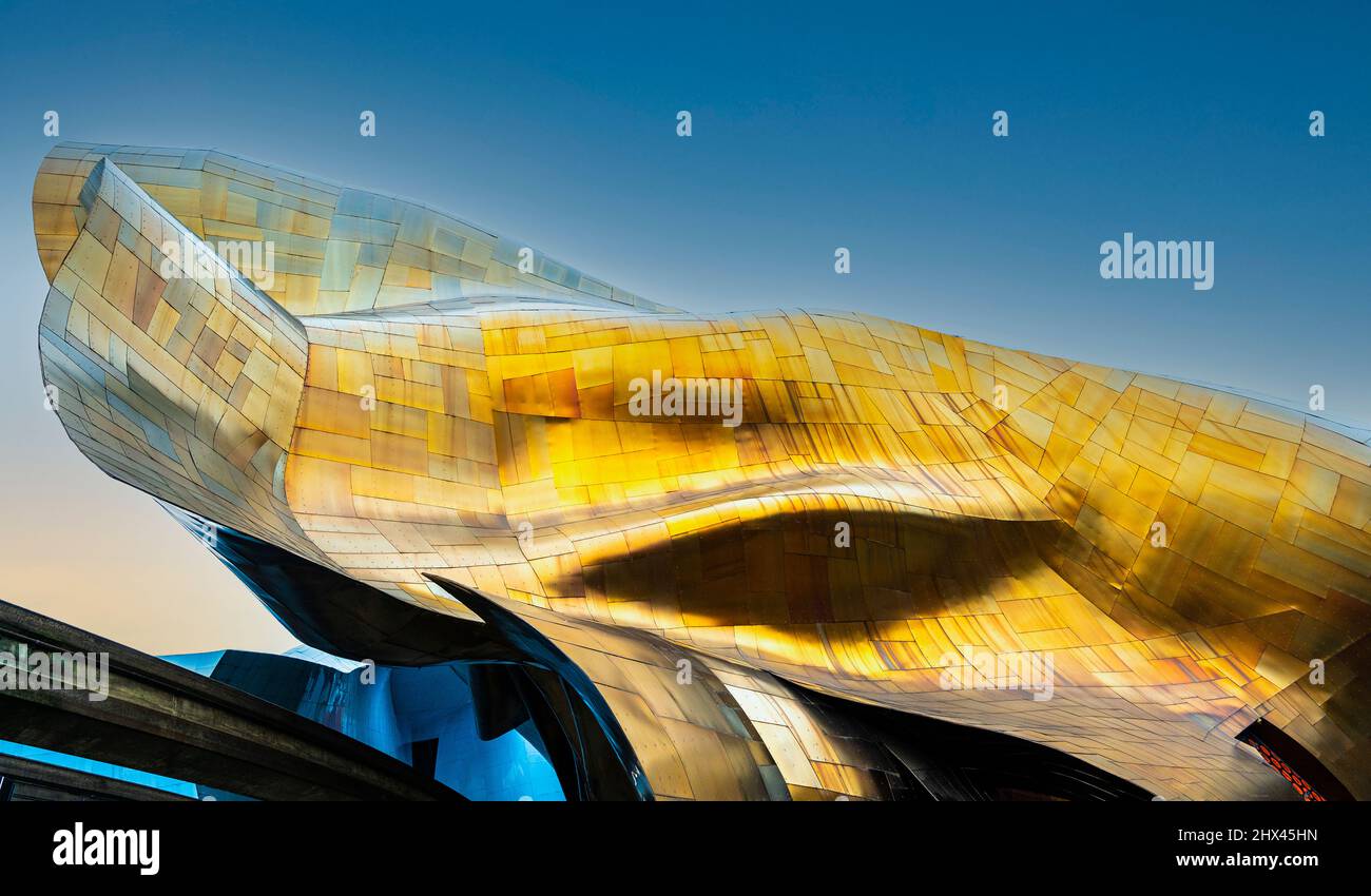 part of the Museium of Pop Cluture or MoPOP in Seattle designed by ...