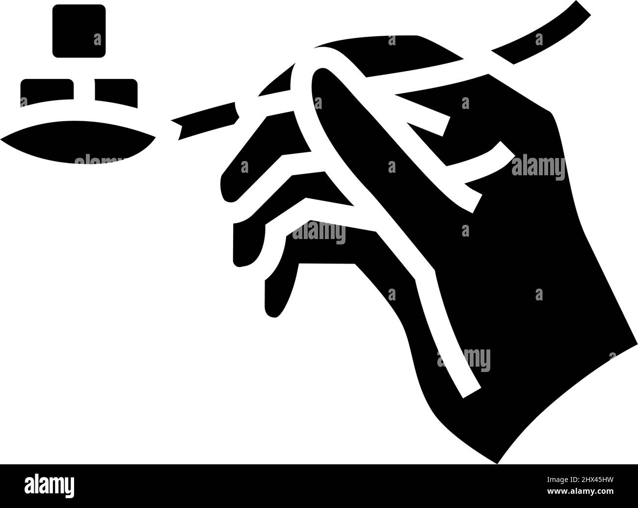 sugar add glyph icon vector illustration Stock Vector Image & Art - Alamy