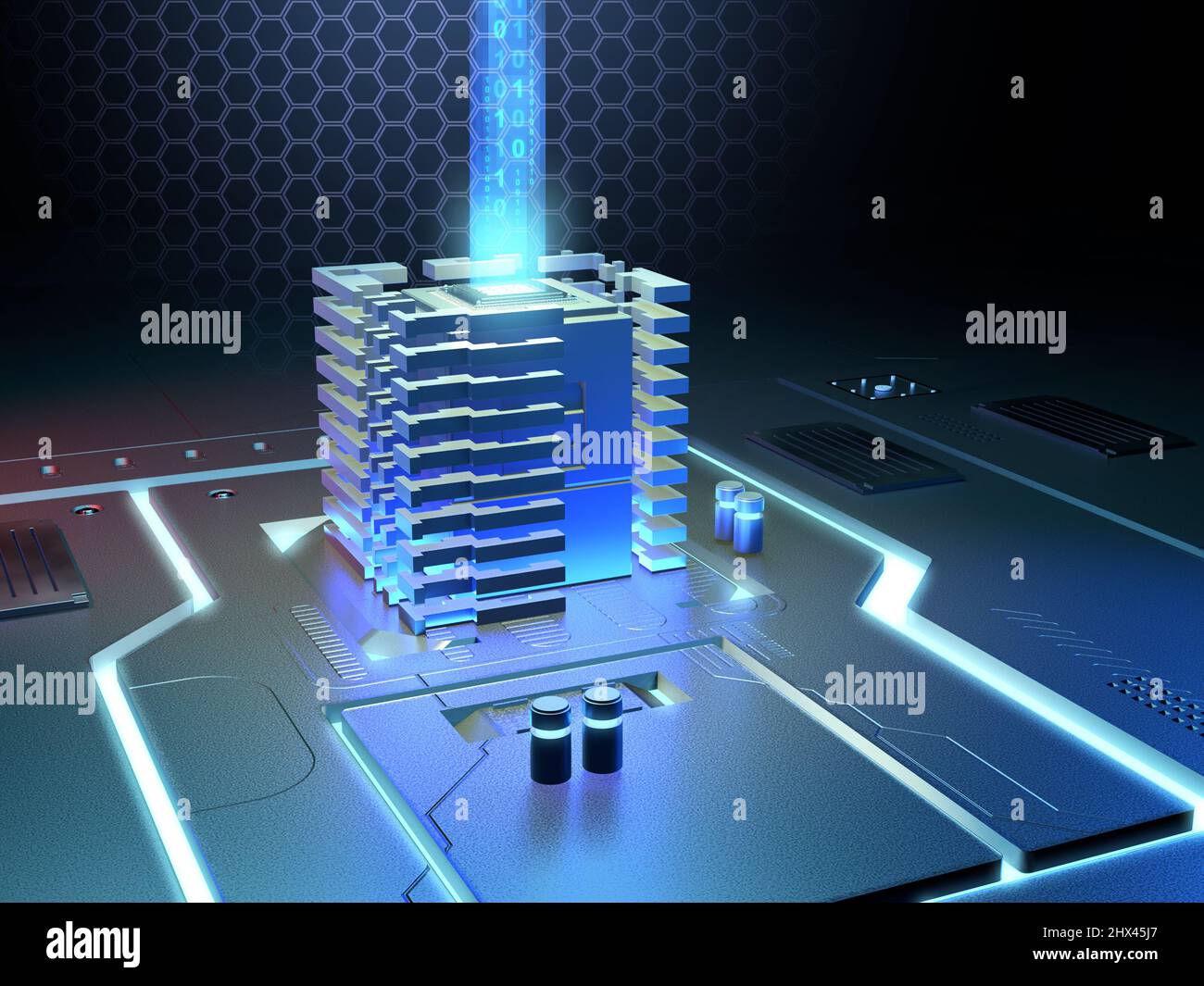 Cyber illustration hi-res stock photography and images - Alamy