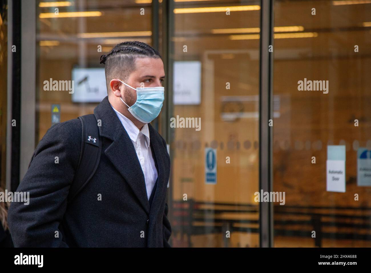 London, England, UK. 9th Mar, 2022. SAMI CHOKRI leaves the Rolls ...