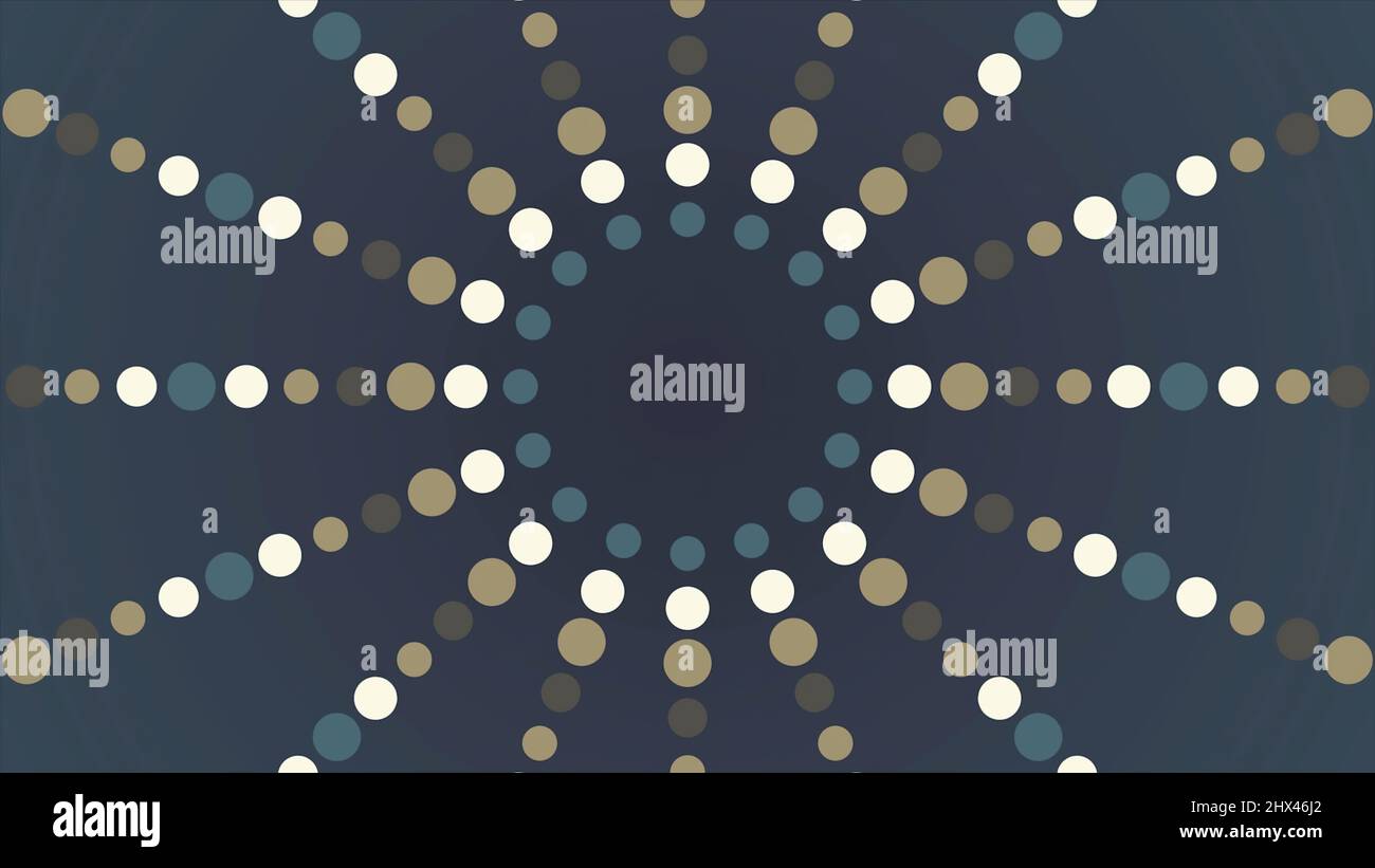 Abstract background with circles. Seamless loop. Loopable cyclic ...