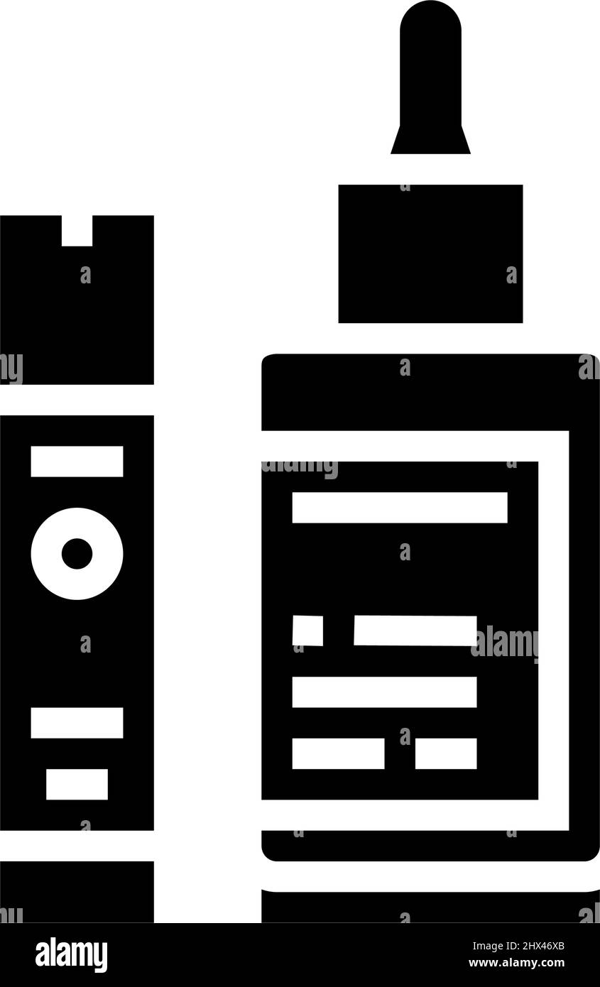 firming serum glyph icon vector illustration Stock Vector Image & Art ...