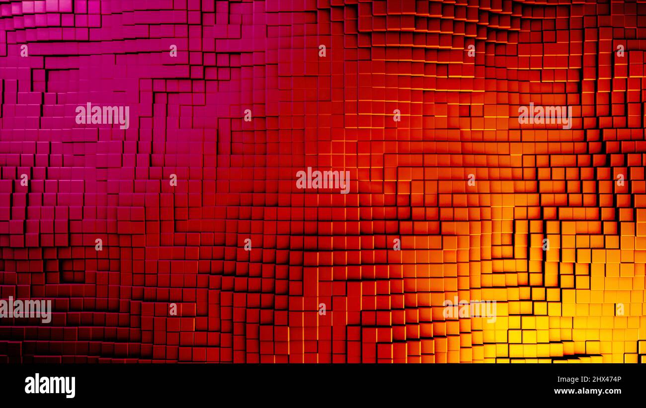 Abstract looping green waves background hi-res stock photography and images - Alamy