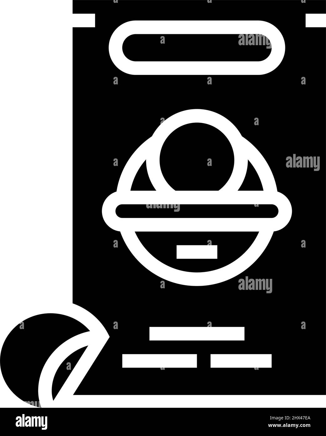 pimple patches glyph icon vector illustration Stock Vector Image & Art ...