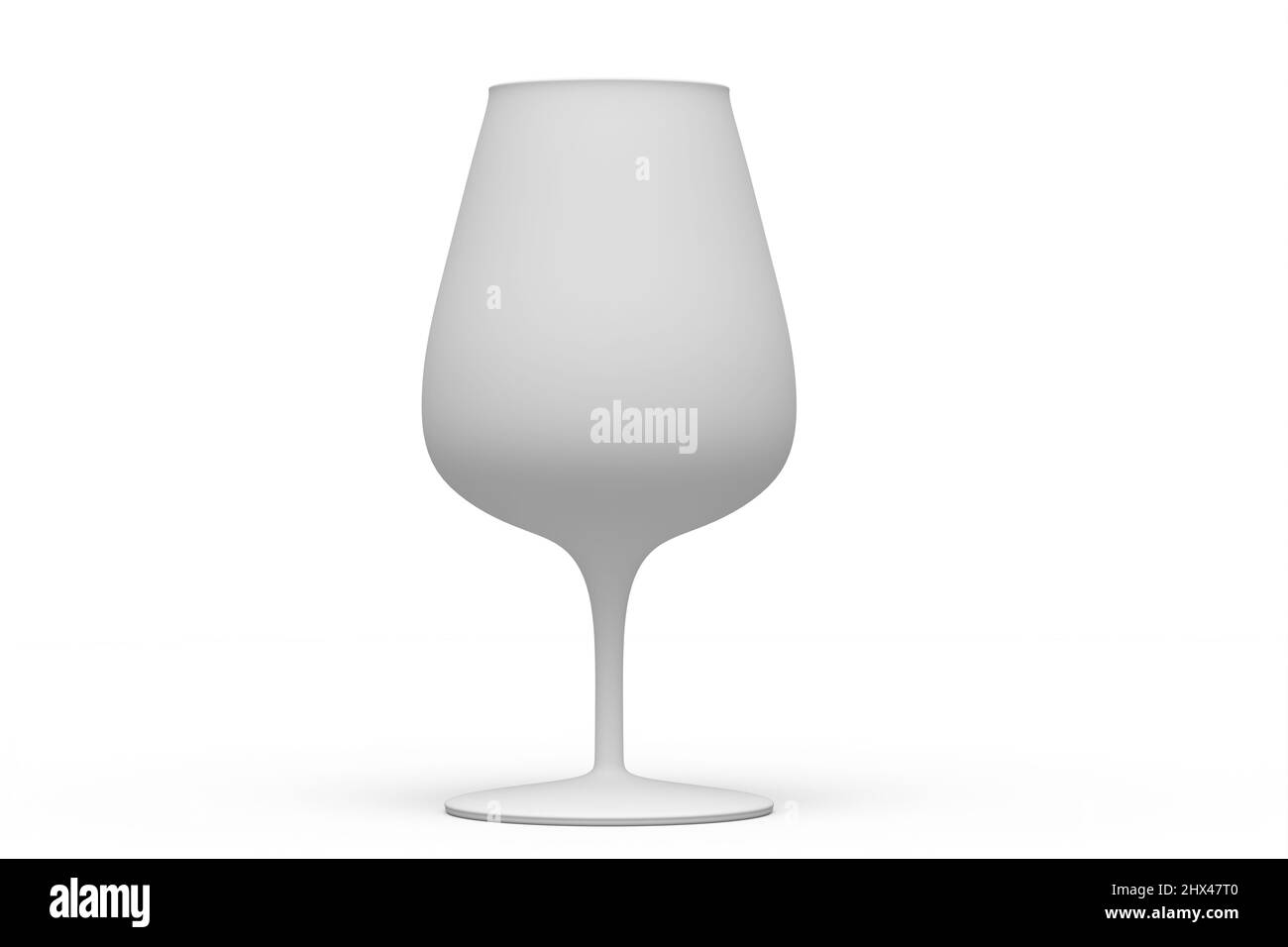 Frosty glass of fresh draft beer isolated on a white monochrome ...