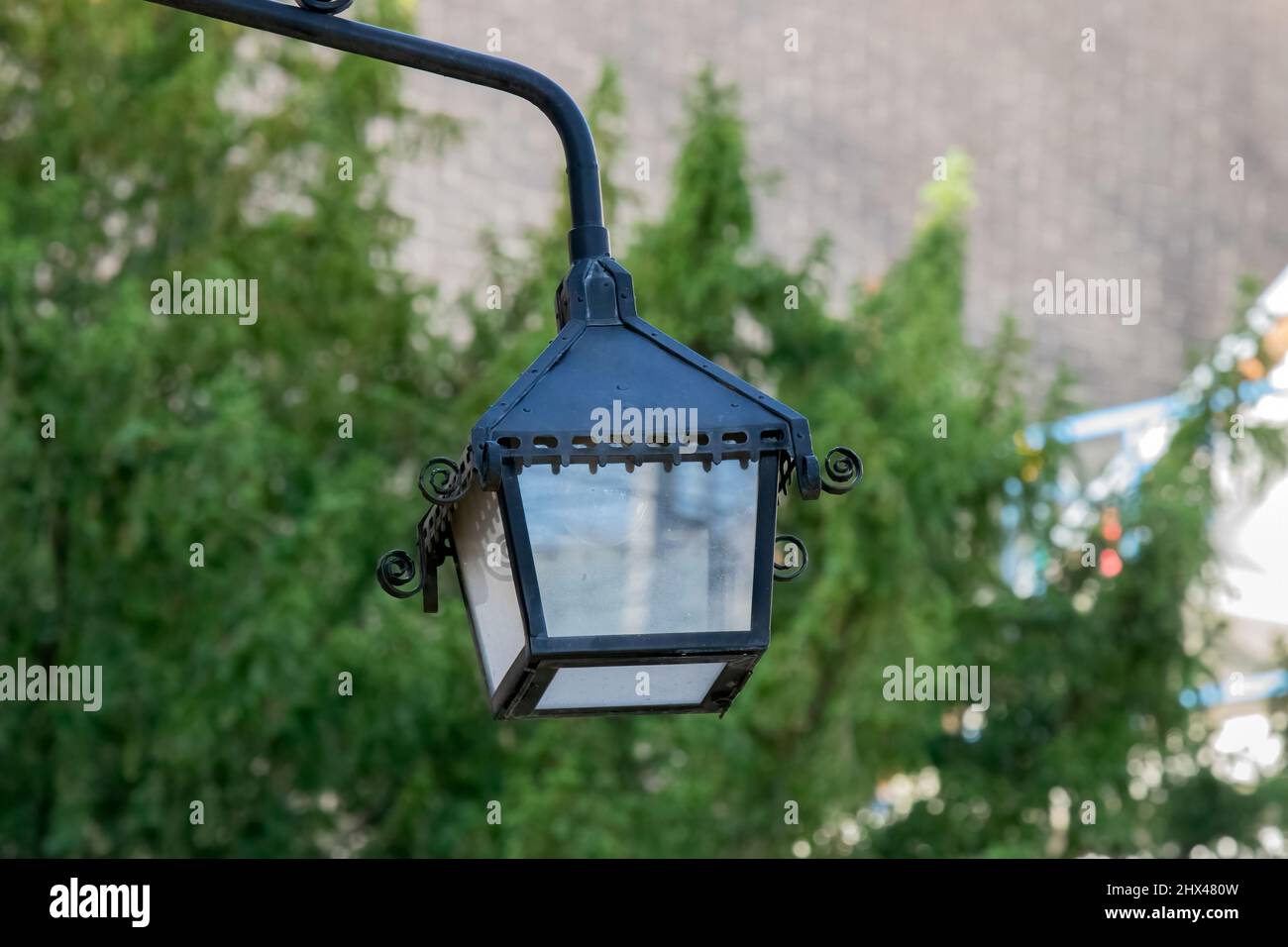 Historical Lantern At The Kerkbrink Church At Hilversum The Netherlands ...