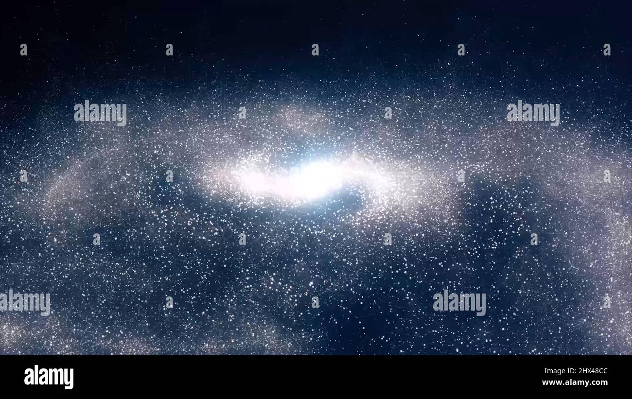Spiral Galaxy Milky Way. Spiral Galaxy. Rotating spiral galaxy - deep ...