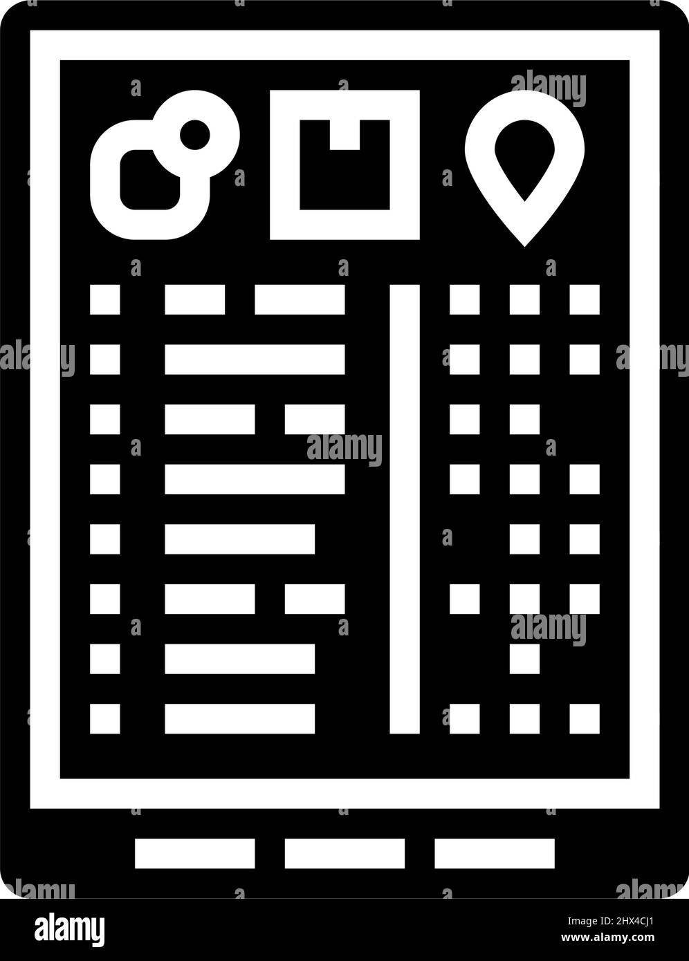 Pending list Stock Vector Images - Alamy