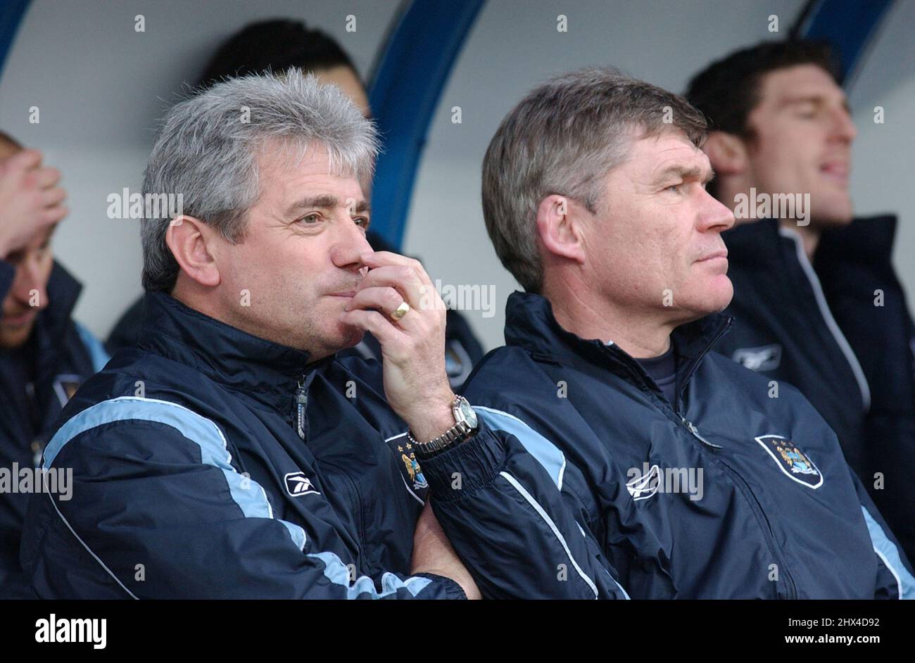 PORTSMOUTH V MANCHESTER CITY KEVIN KEAGAN AND HIS NO. 2 DEREK ...