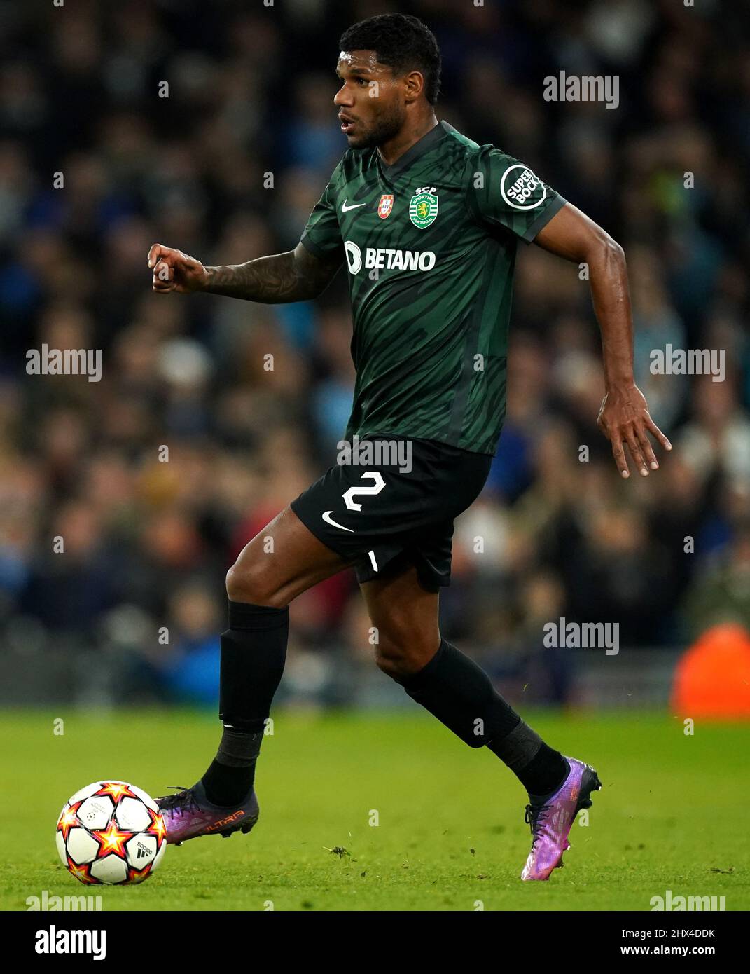 Sporting Lisbon's de Lima Matheus Reis during the UEFA Champions League ...