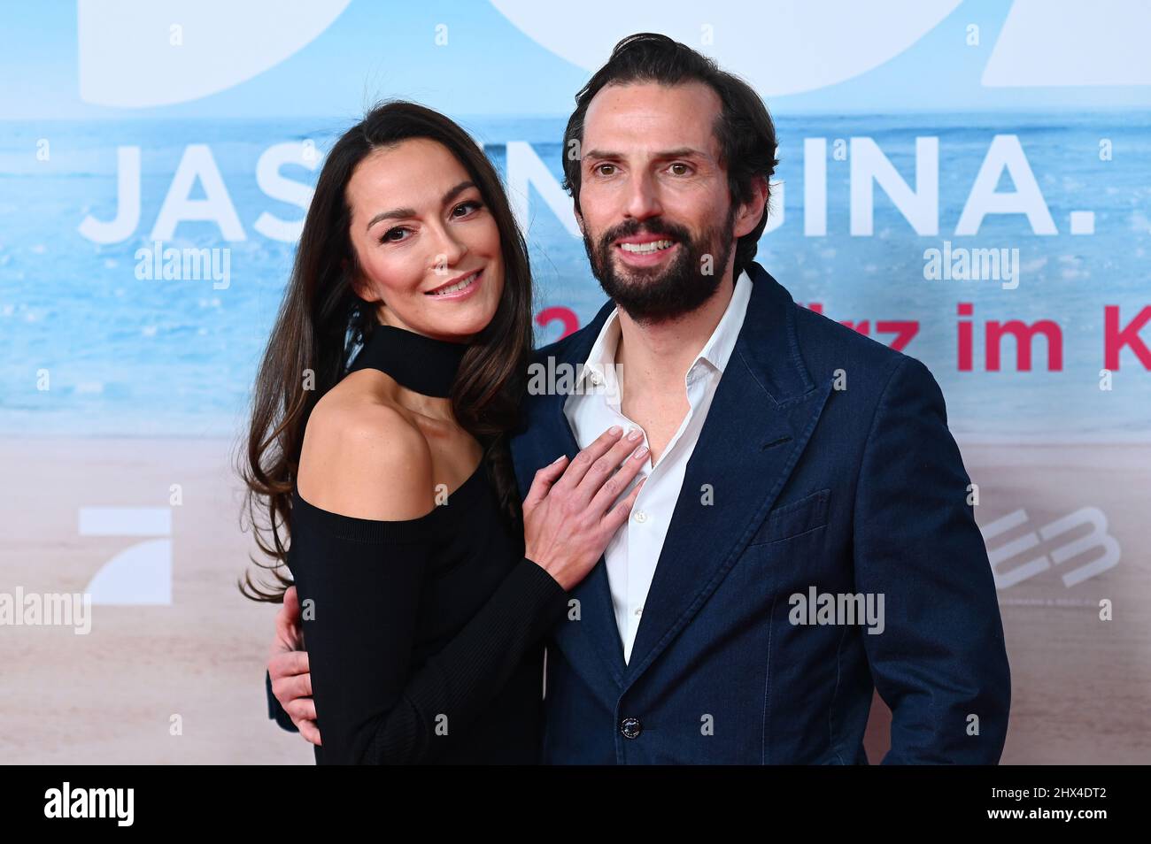 Munich, Germany. 09th Mar, 2022. Film producer Quirin Berg and his wife ...