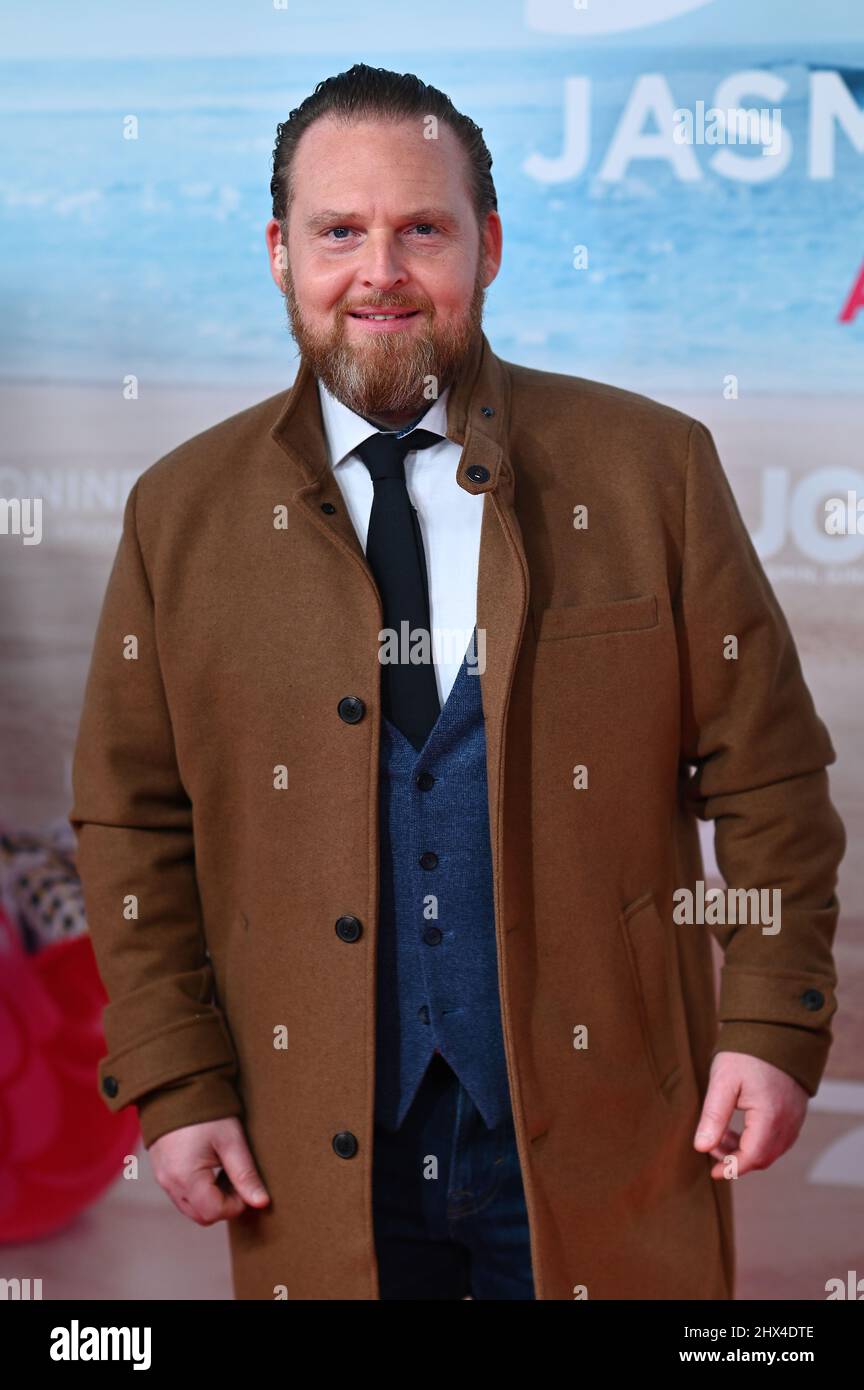 Munich, Germany. 09th Mar, 2022. Actor Axel Stein stands during the ...