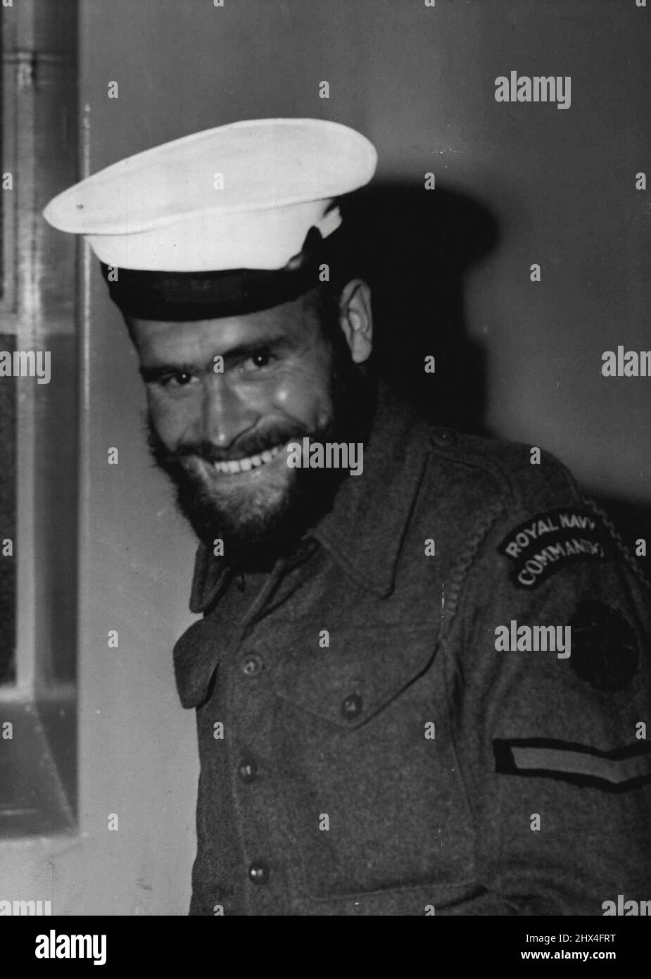 Commando Reid. January 6, 1945 Stock Photo - Alamy