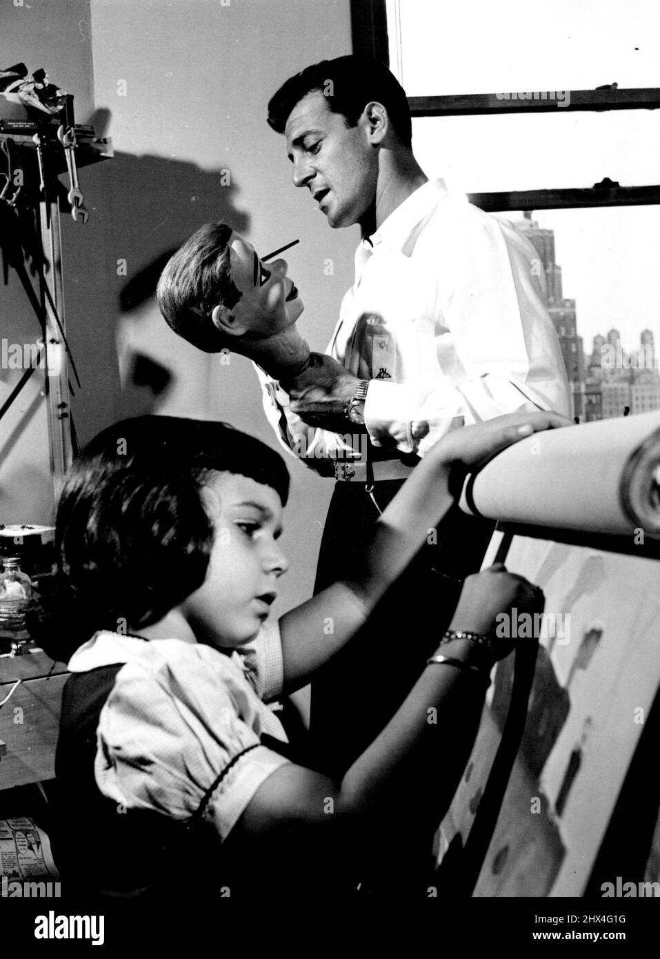 Paul Winchell. June 16, 1953. (Photo by Look Magazine Stock Photo - Alamy