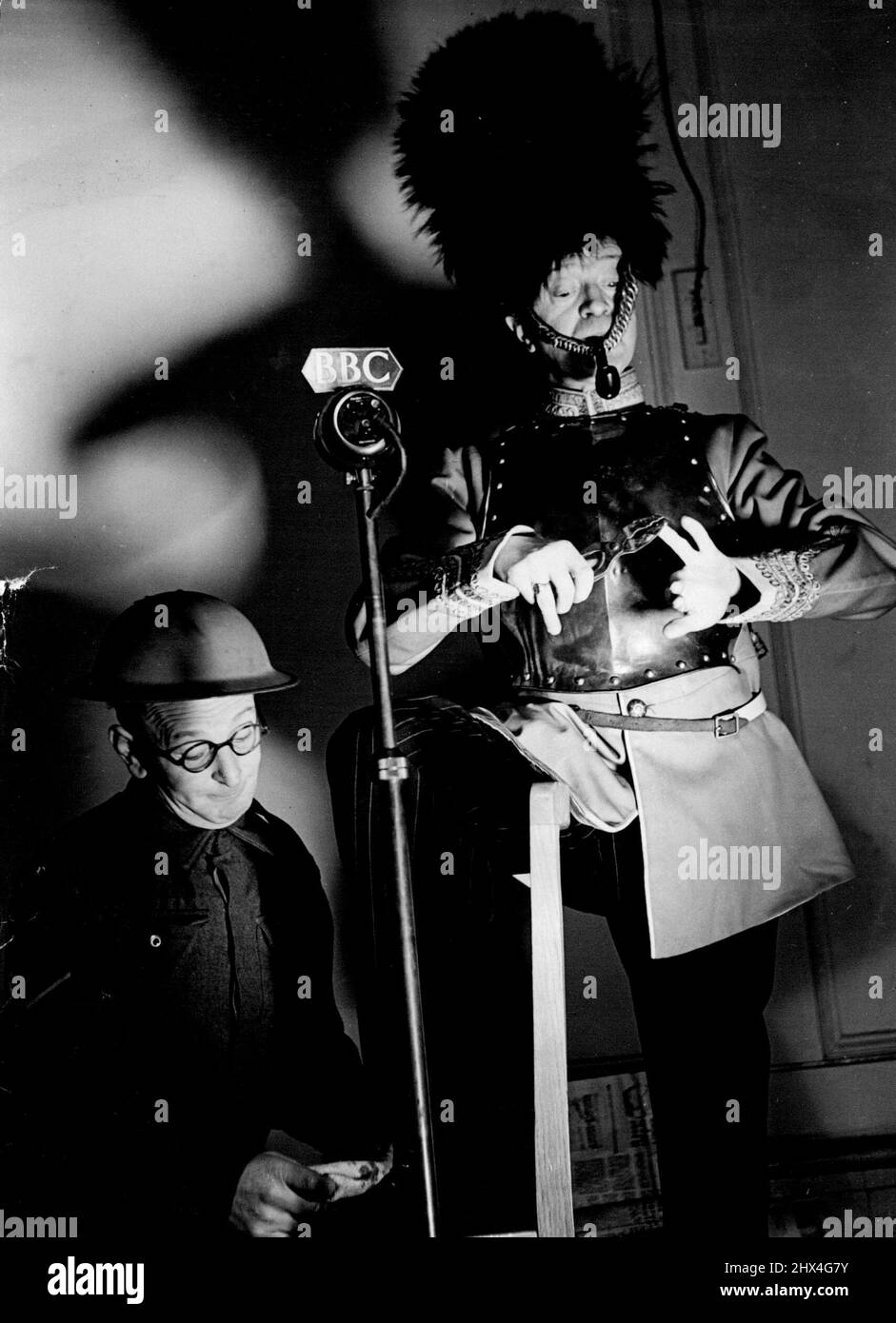 "Colonel Thomas Handley" being polished up by "L/Cpl. (Acting-Unpaid ...