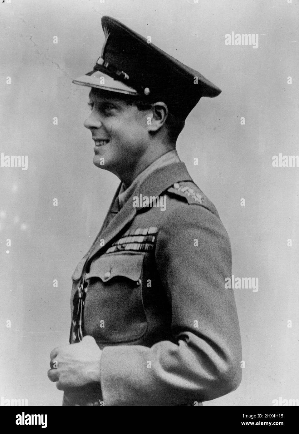 A happy Picture of the Prince of Wales in the uniform of a Colonel of ...
