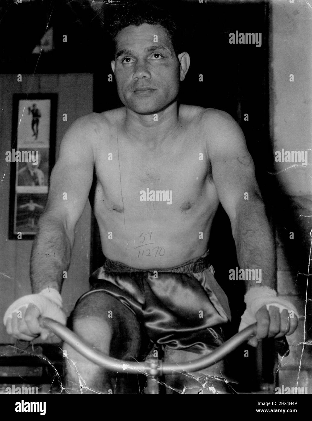 Australian lightweight champion Jack Hassen in training this week for ...