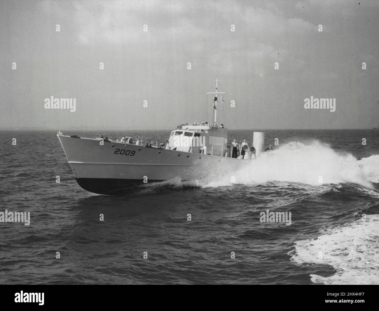 First Naval Gas Turbine Craft -- The first vessel to be propelled at ...