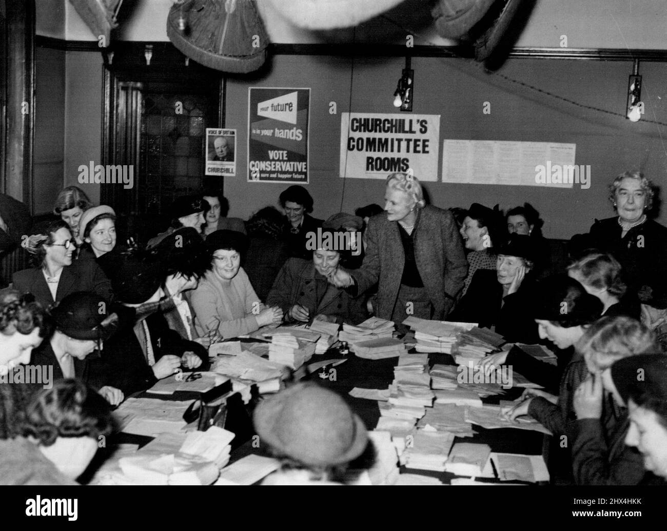 1950 general election uk Black and White Stock Photos & Images - Alamy
