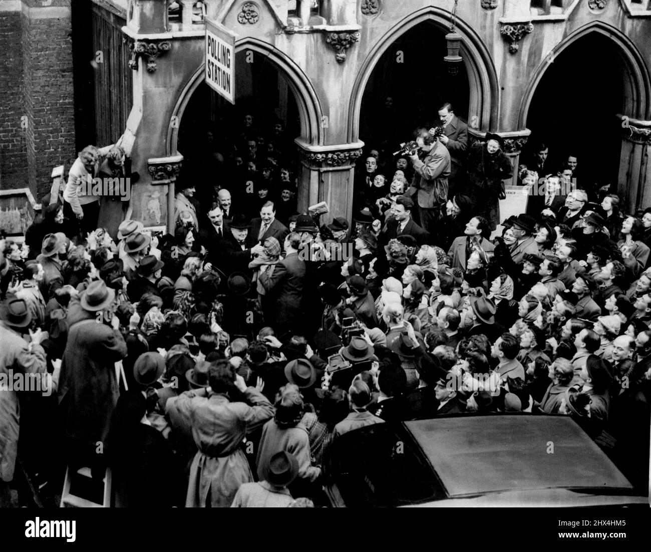1950 general election uk Black and White Stock Photos & Images - Alamy