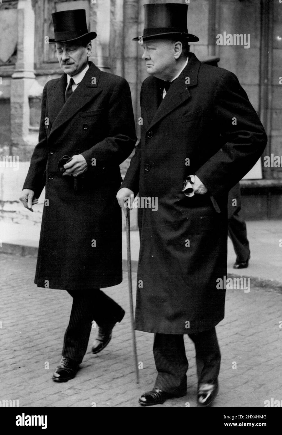 Mr clement attlee black and white hi-res stock photography and images ...