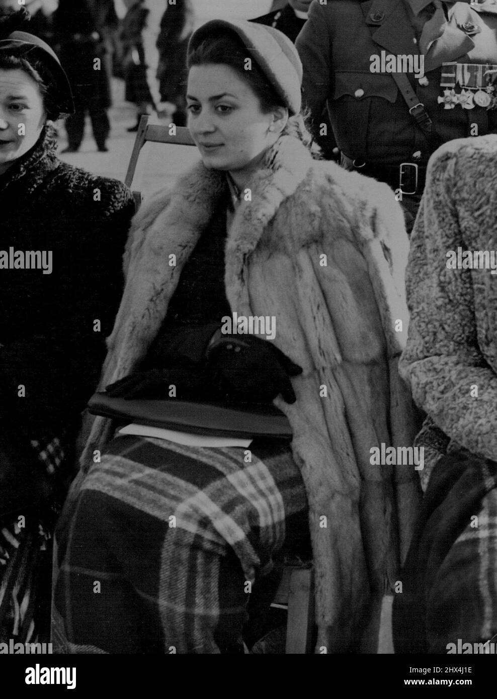 Princess Dina Watches Sovereign's Parade -- Princess Dina, whose ...