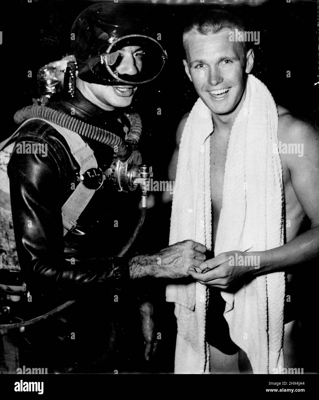 Australian swimmer vintage hi-res stock photography and images - Alamy