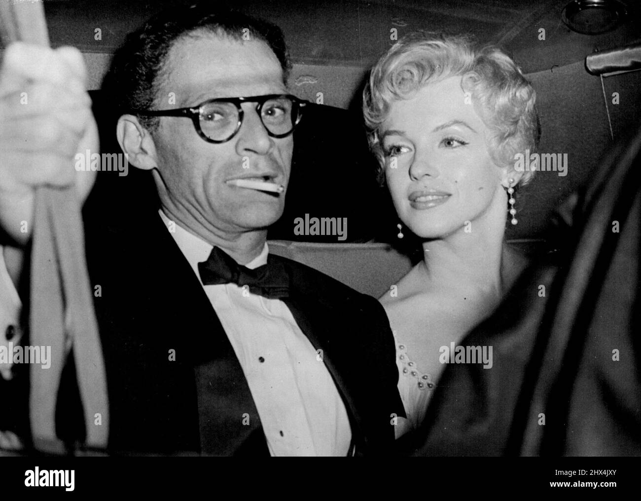 Arthur Miller and Marilyn Monroe Stock Photo - Alamy