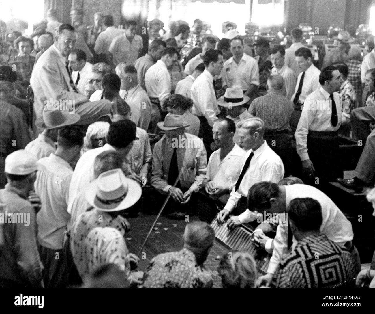 Las Vegas (Nevada) - America. February 28, 1953. (Photo by Look ...