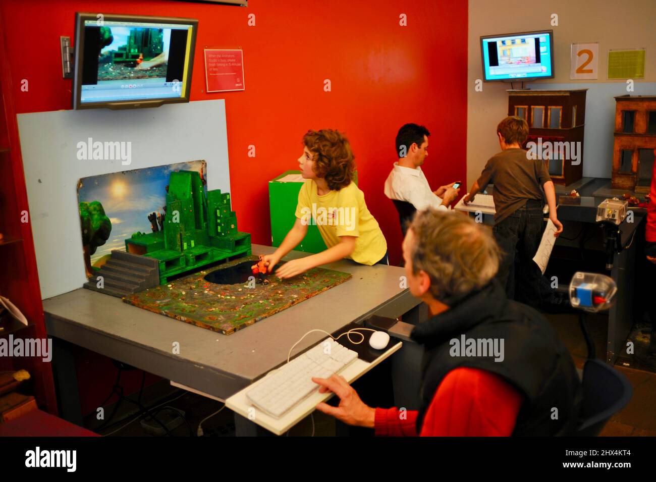 Creating a stop-motion animation movie with clay characters on movie ...