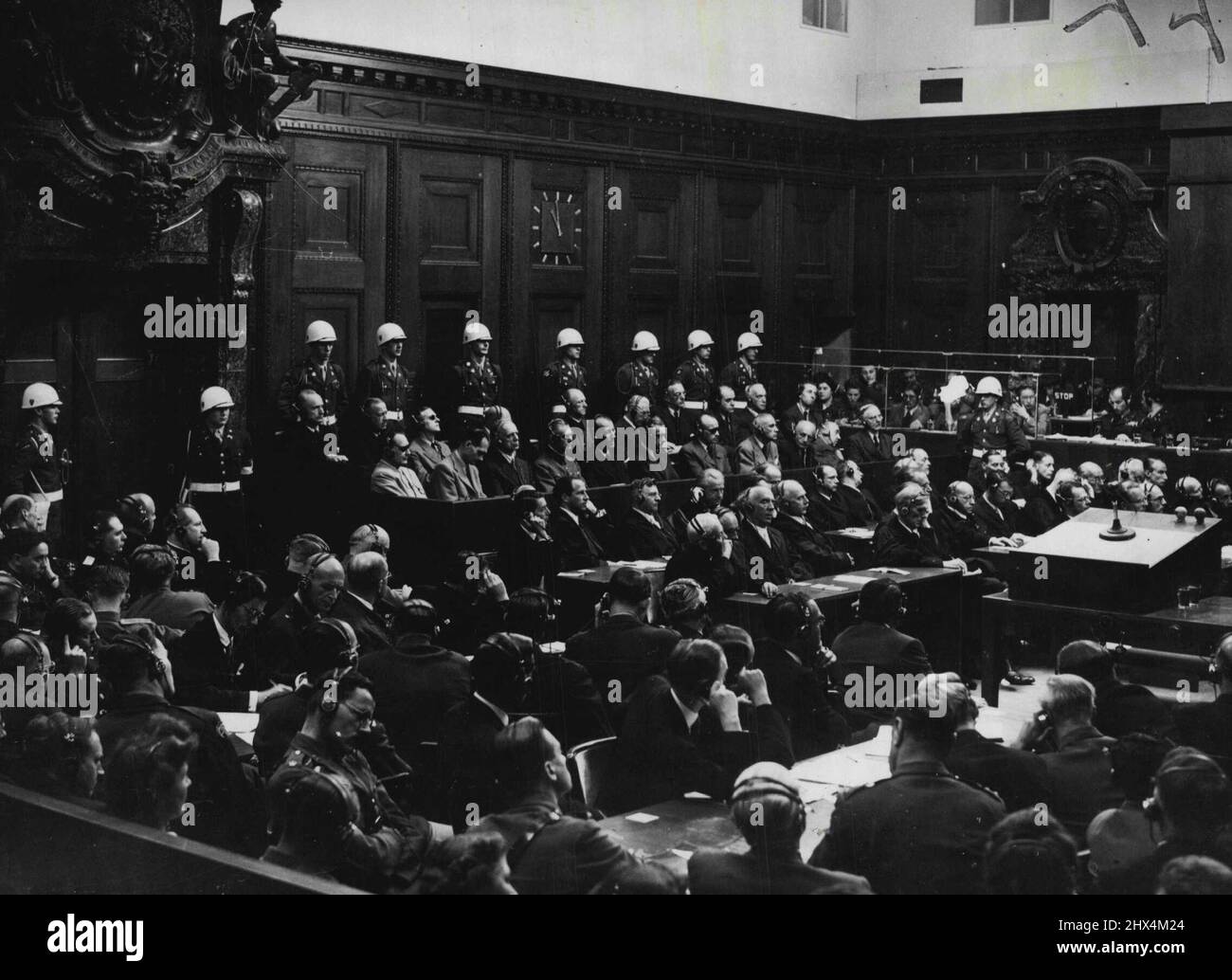 Criminals - Nuremberg Trails - Germany War File. October 9, 1946 Stock ...