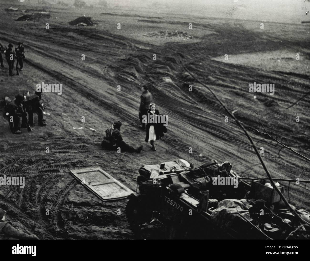 Germany Nurses - Germany War File. January 1, 1945. (Photo by Canadian ...