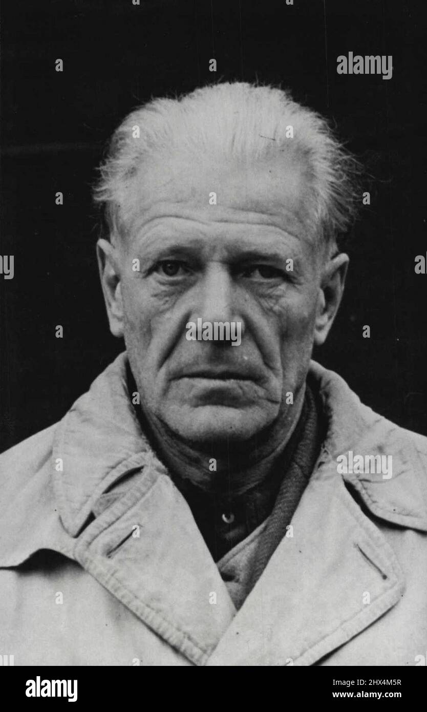 Accused German Doctors and Scientists -- George August Weltz, one of ...