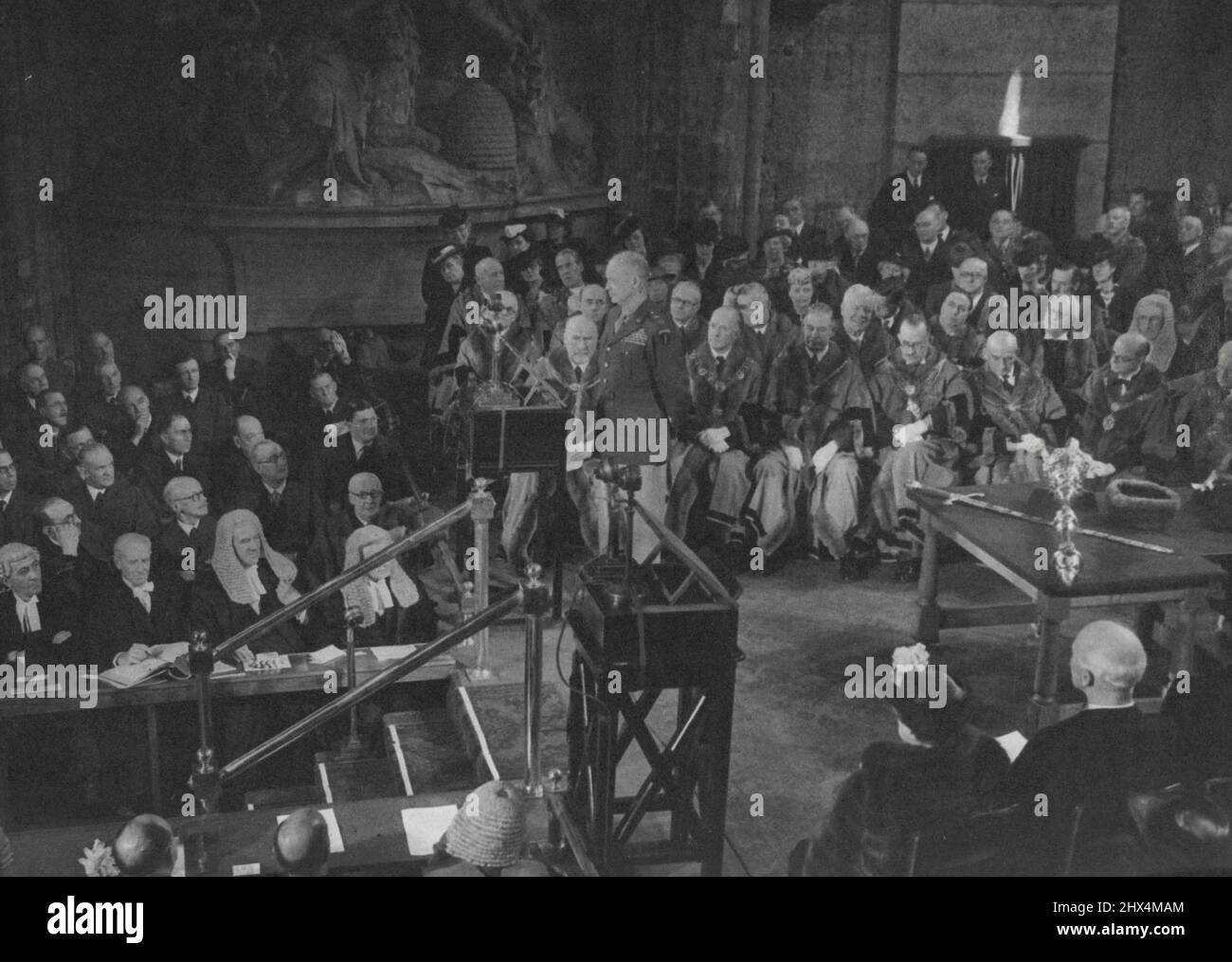 General Eisenhower Receives Freedom Of The City Of London -- After ...