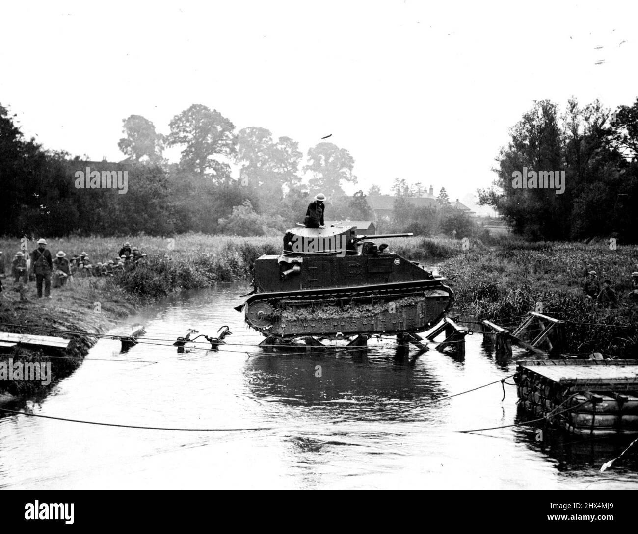 Exclusive Pictures Of Tanquettes Demonstration In Wiltshire -- A heavy ...