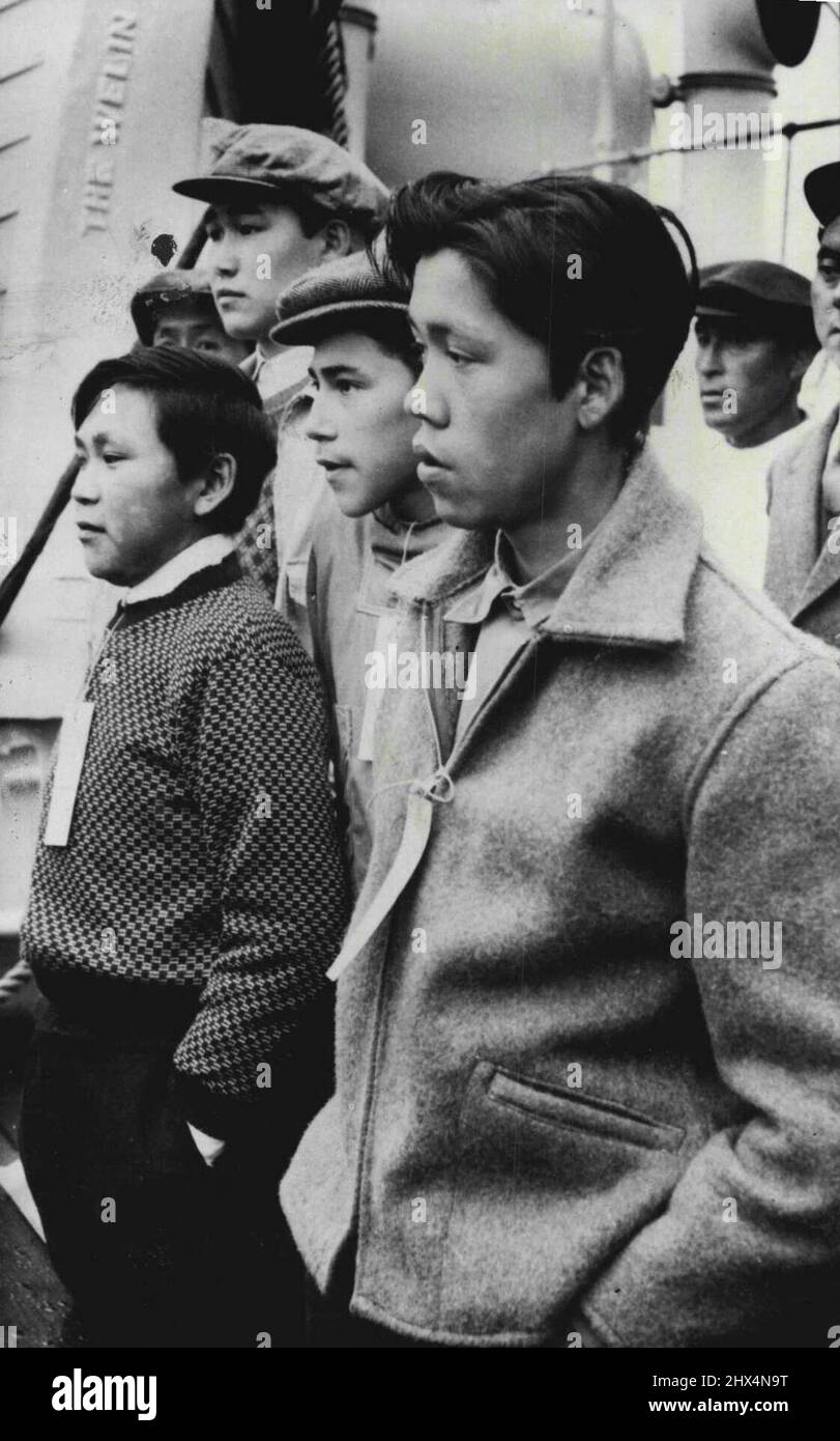 Eskimo Children Find Health In Denmark -- Stolid expressions on the ...