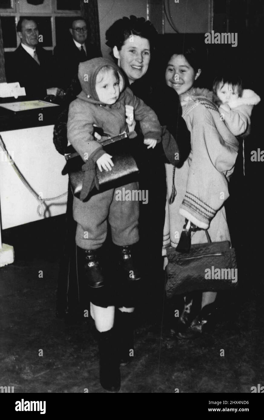 Rebecca, The Eskimo Girl Arrives -- Mrs. John Turner with June, and ...