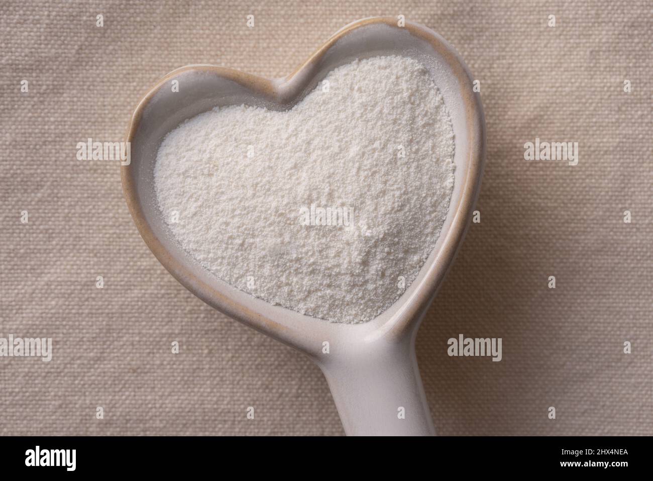 Coffee Creamer Powder Stock Photo - Alamy