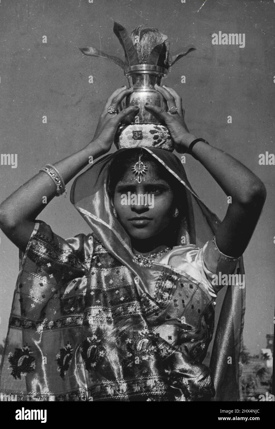 In All Her Glory -- This Hindu girl from Saurashira is a member of the ...