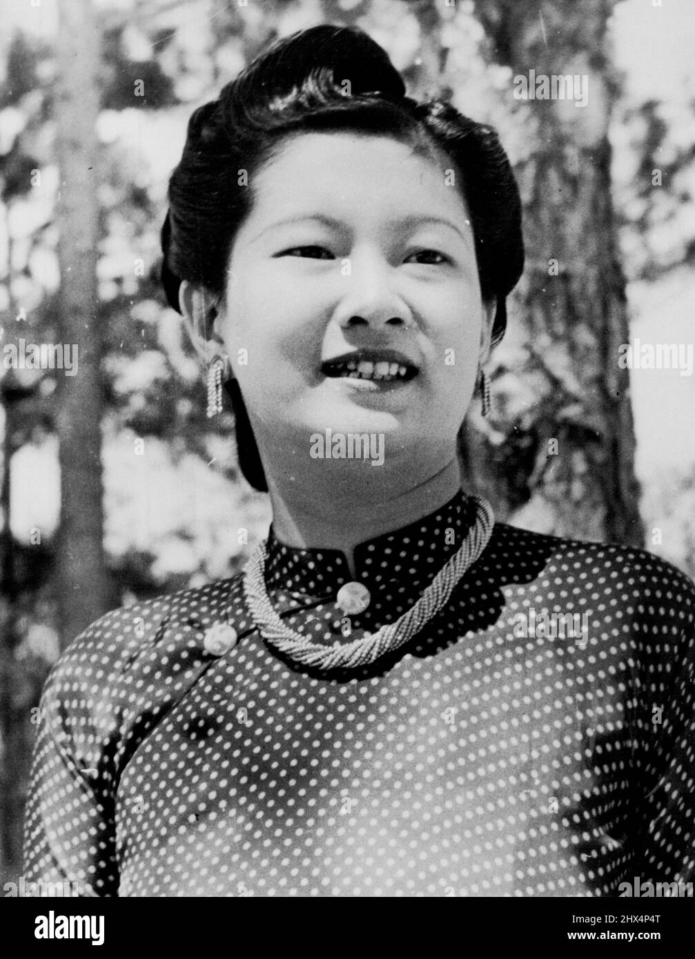 The Empress of Annam -- N'Guyen Huu Hao, the Empress of Annam, poses ...