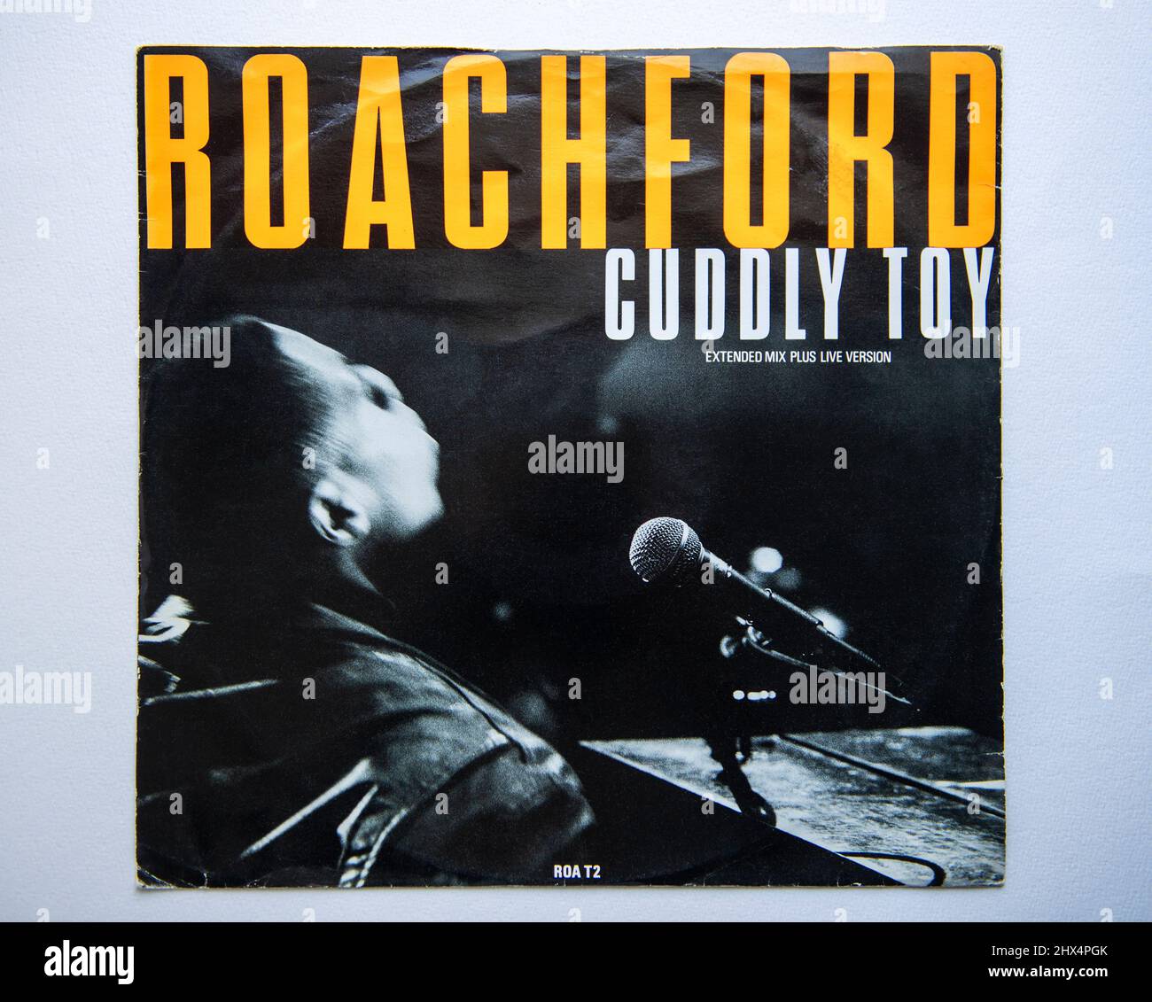 Picture cover of the 12 inch single version of Cuddly Toy by Roachford ...