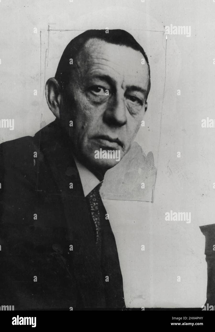 Rachmaninoff portrait hi-res stock photography and images - Alamy