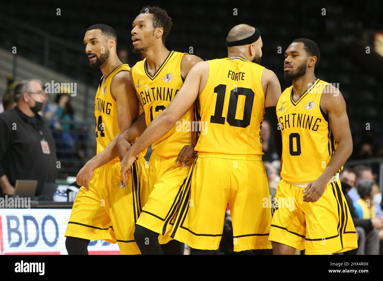 London Lightning defeat the Kitchener Titans, 104-90. London Lightning ...