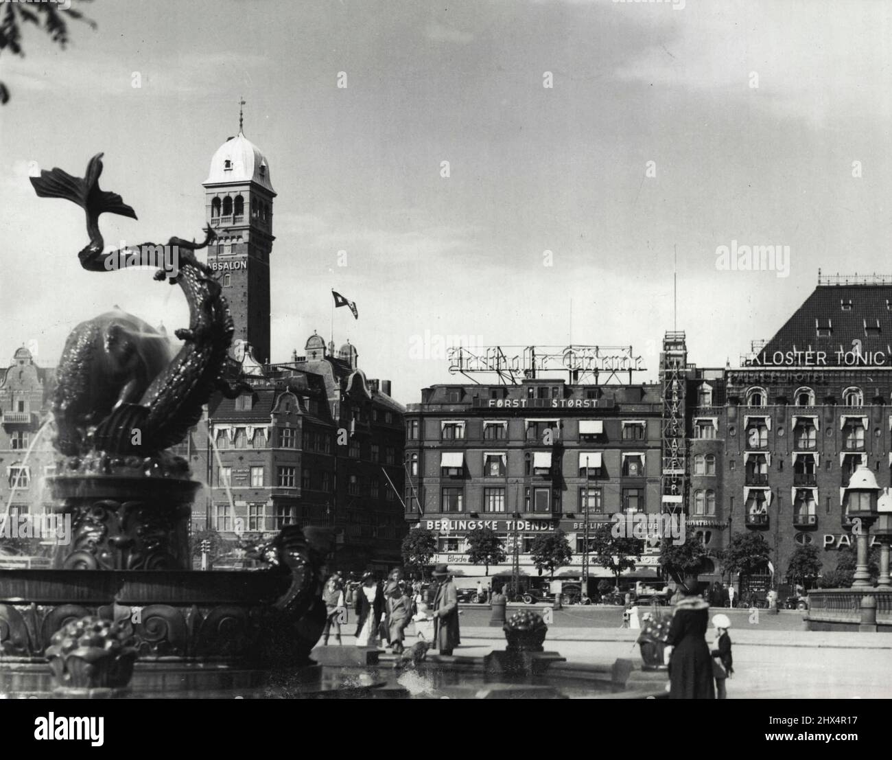 Copenhagen - Denmark. "Marker Place, Copenhagen. April 11, 1940. (Photo ...