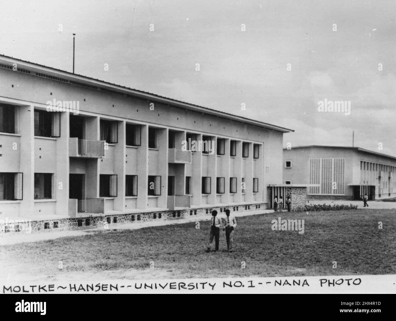 Moltke-Hansen-University No. 1: In the heart of the Belgian Congo, the ...