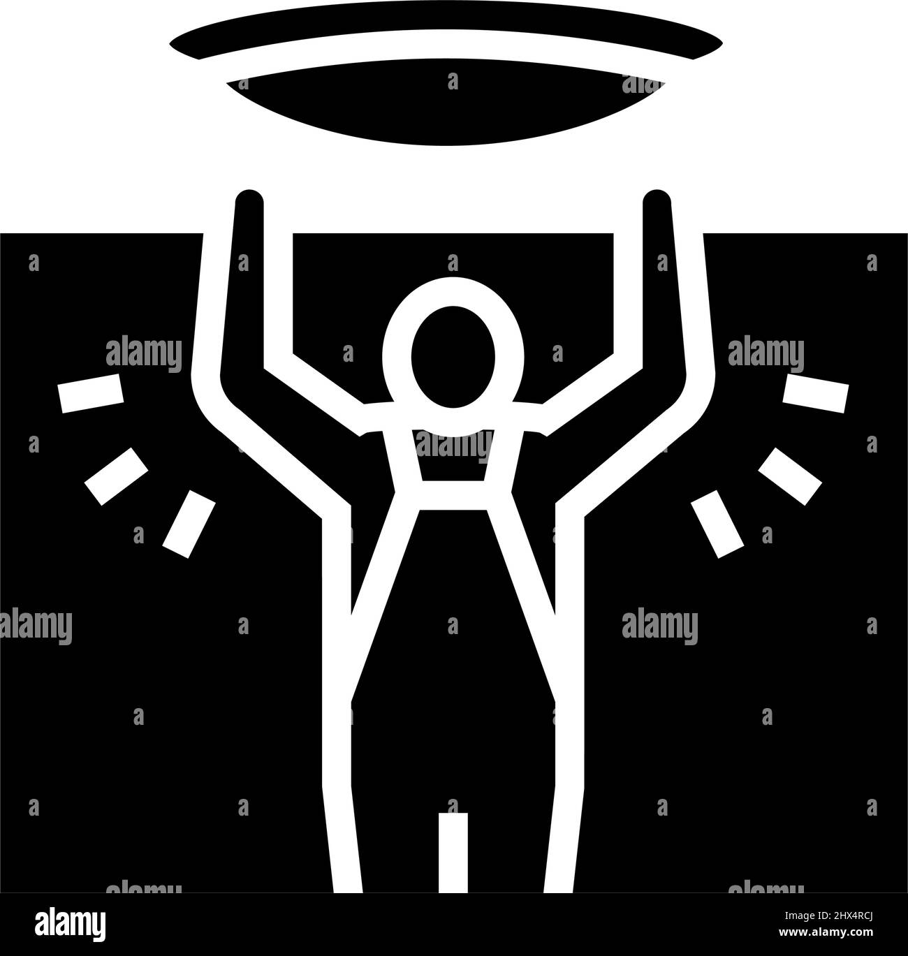 light fixture installation and repair glyph icon vector illustration ...