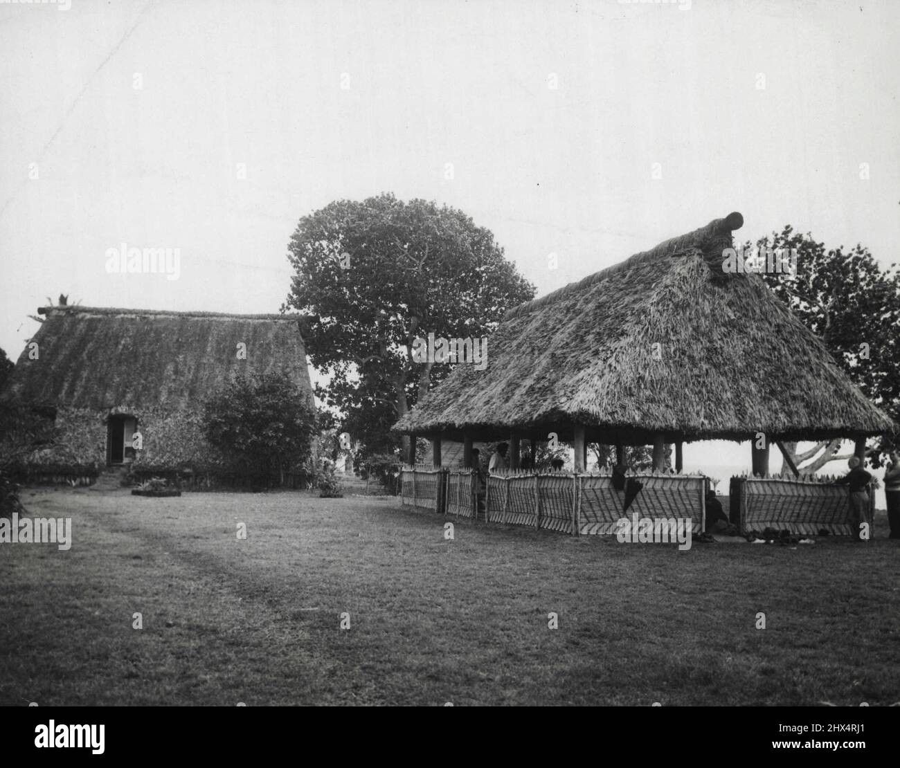 South Sea Century -- Meeting house built by King Popie on the island of ...