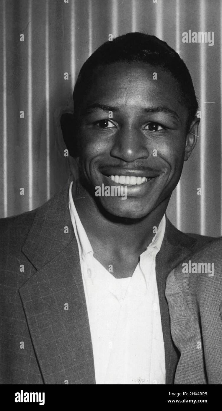 Billy Peacock - Boxer. September 13, 1954 Stock Photo - Alamy
