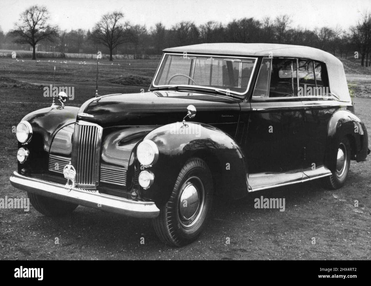 Humber Cars For The Royal Tour -- The Humber Pullman Touring Cabriolet ...