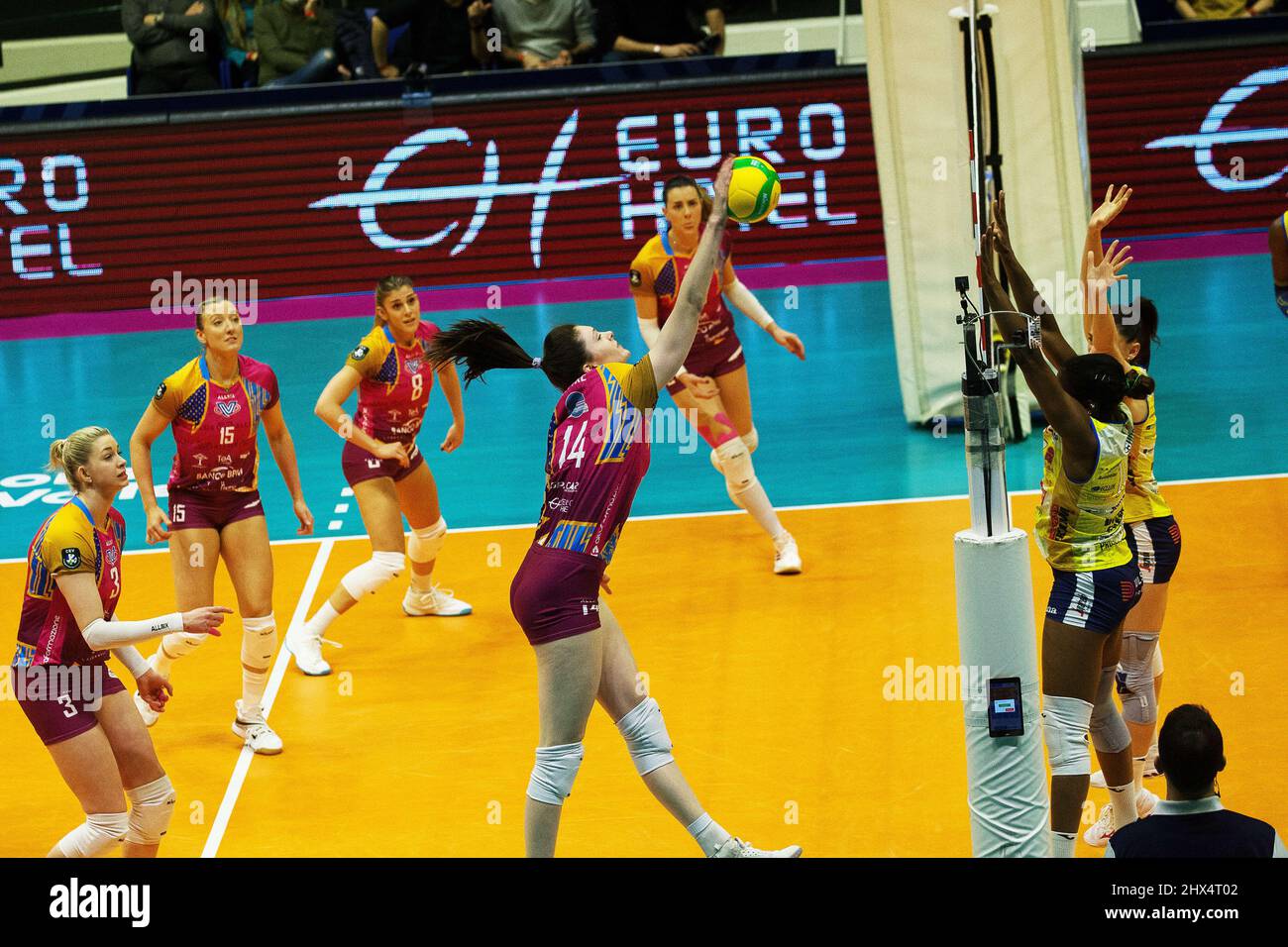DANA RETTKE (Vero Volley Monza) during Quarter Finals - Vero Volley ...
